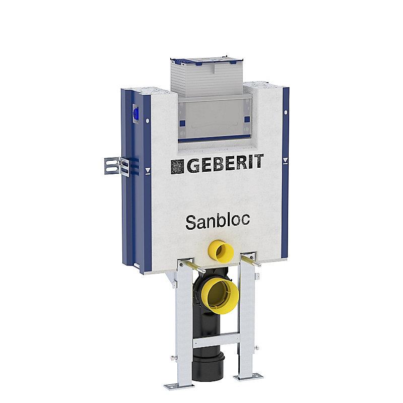 Geberit Sancloc WC H83 PEX Omega top/front betjent - 617078750